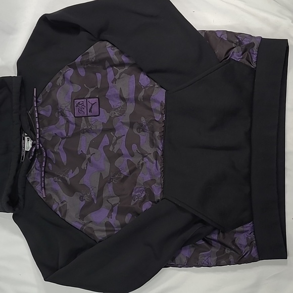 Puma | Shirts | Puma X Prps Opulent Fleece Hoodie With Purple Camo ...